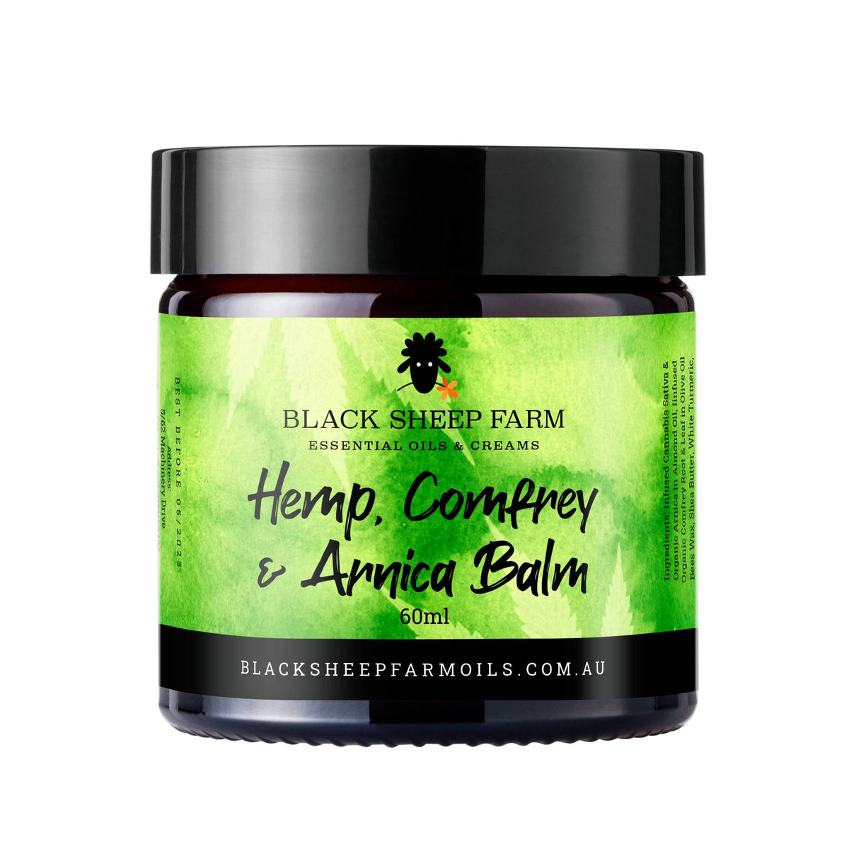 BLACK SHEEP FARM Hemp, Comfrey, & Arnica Balm - 60ml – Hemp Culture
